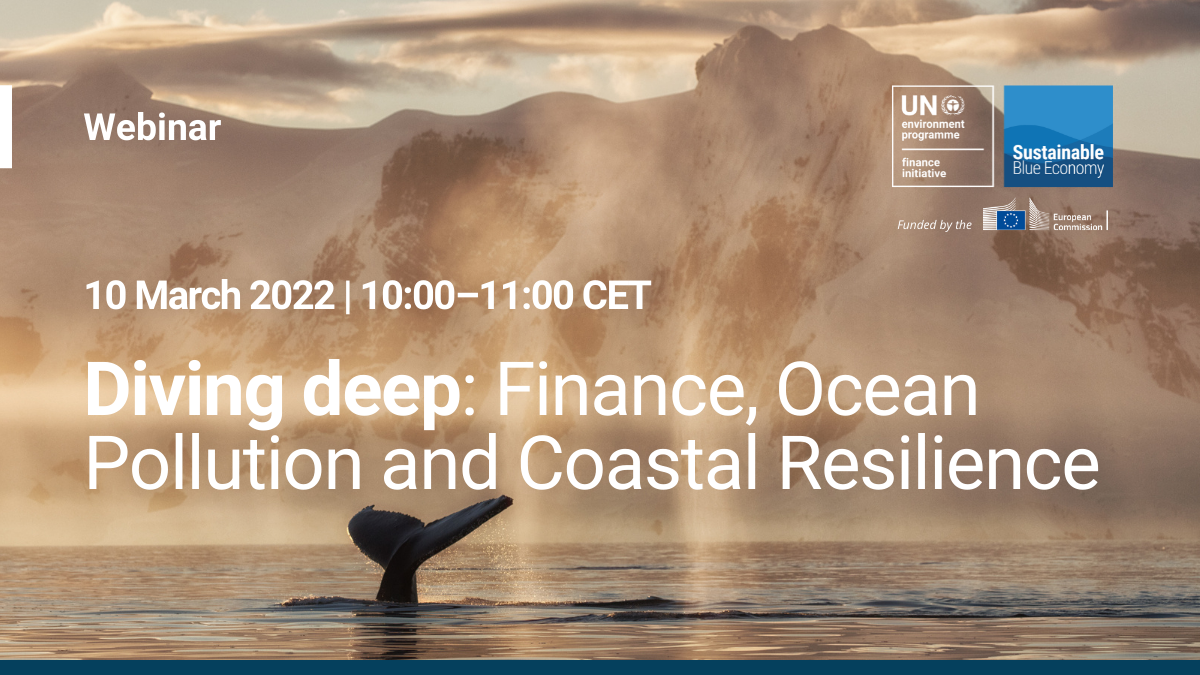 Diving Deep: Finance, Ocean Pollution and Coastal Resilience – United ...