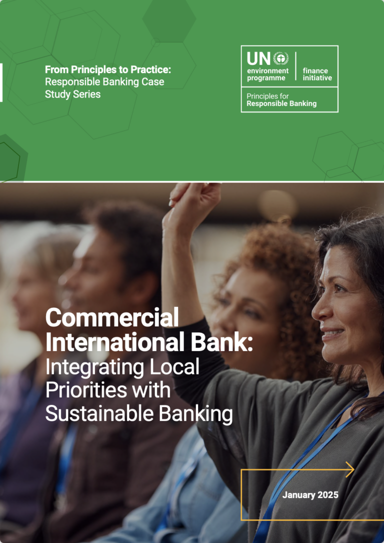 Responsible Banking Case Study Series – United Nations Environment ...