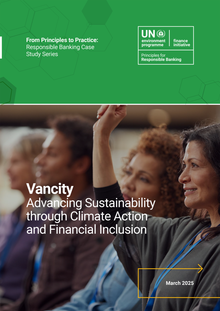 Responsible Banking Case Study Series – United Nations Environment ...