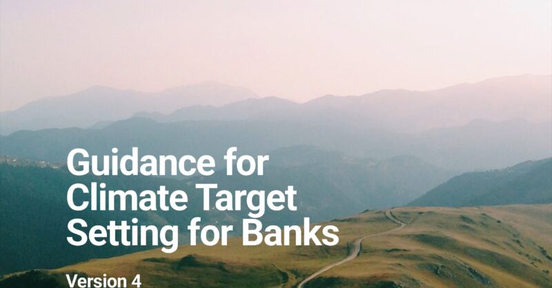 Guidance for Climate Target Setting for Banks – Version 4 – United ...